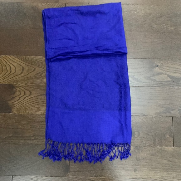 Accessories | Royal Blue Scarf | Poshmark